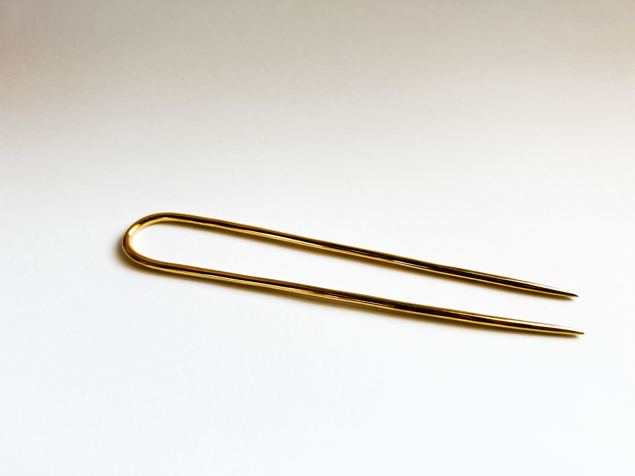 Recycled Brass French Pin – Natalie Borton Designs