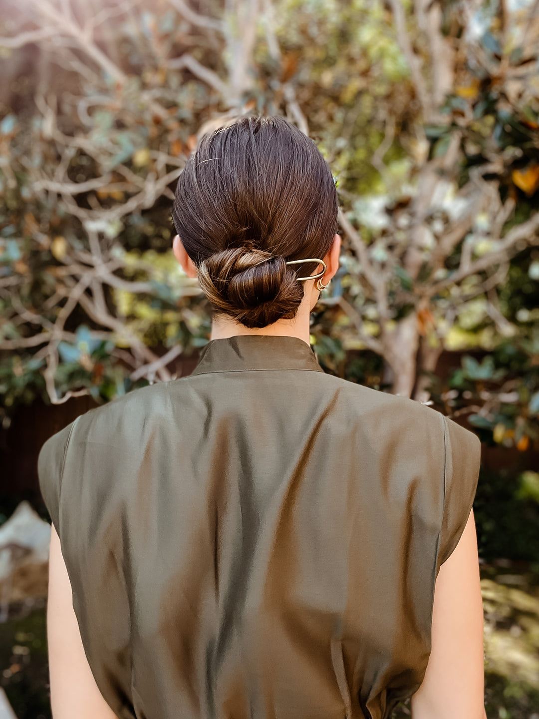 Recycled Brass French Pin – Natalie Borton Designs